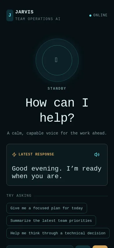 Jarvis Voice Assistant