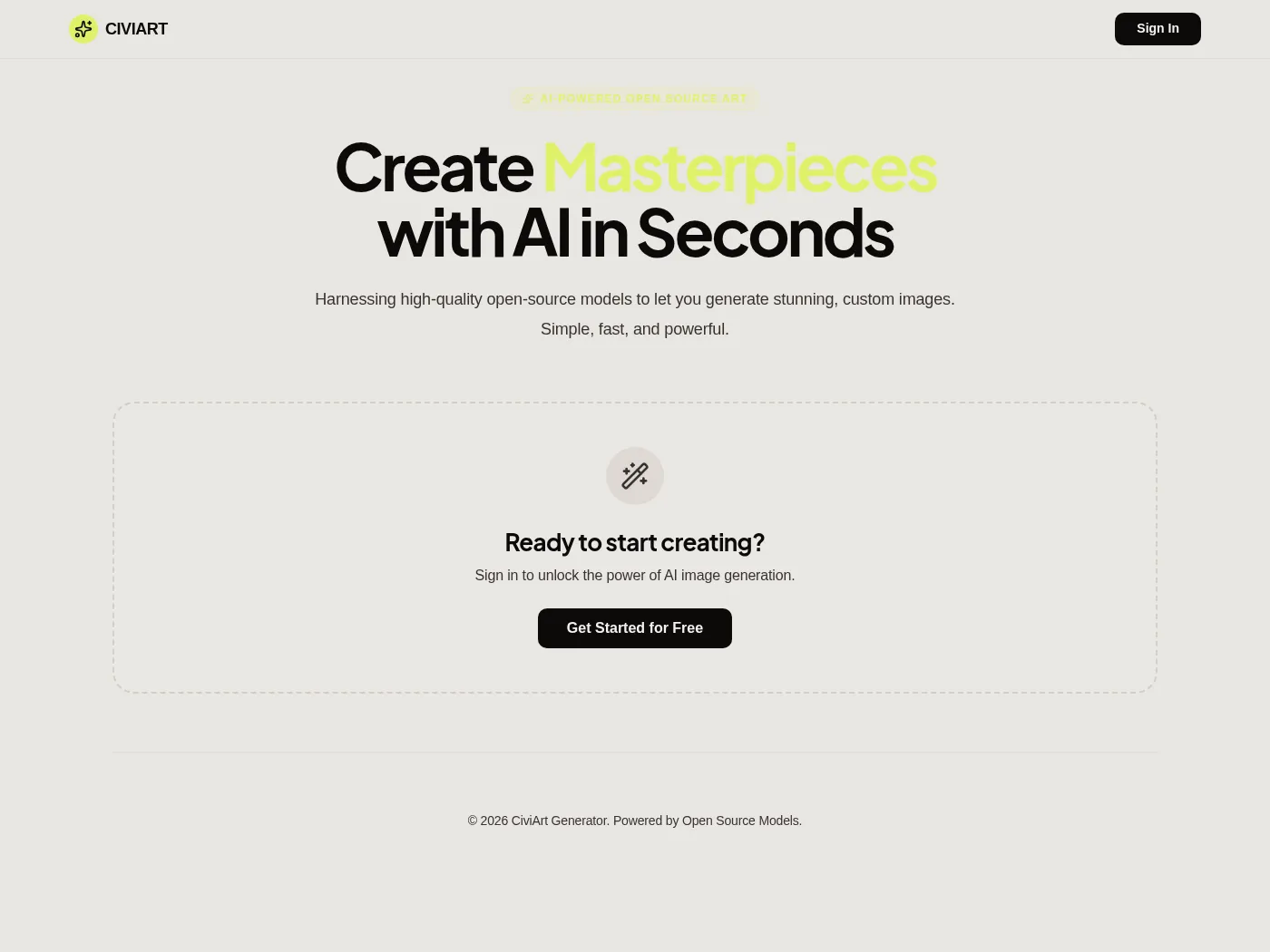 CiviArt Generator