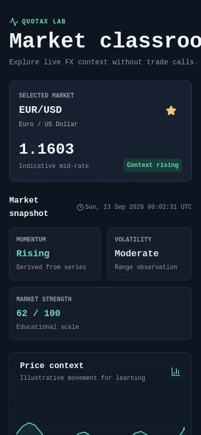 Quotax Signal Predictor
