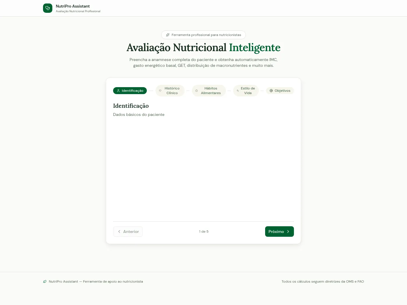 NutriPro Assistant
