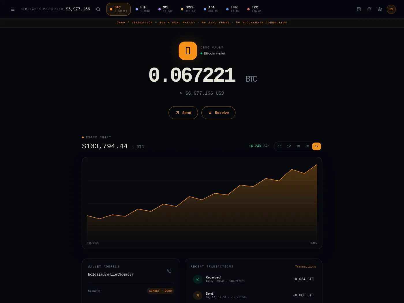 SimuWallet Demo (Remix)