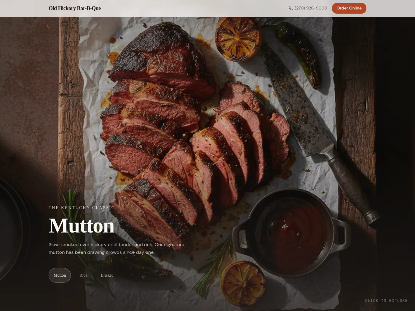 Old Hickory BBQ Site