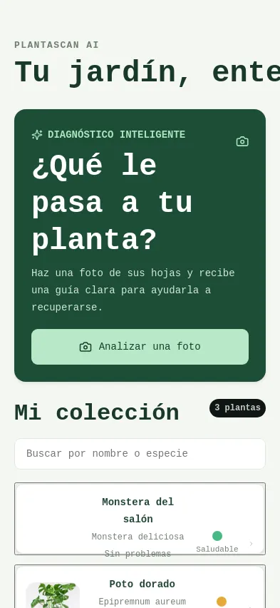 PlantaScan AI App