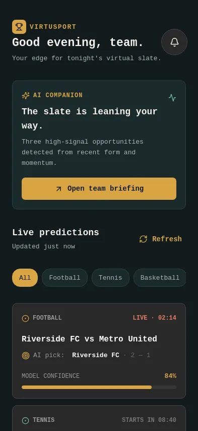 VirtuSport Predictor