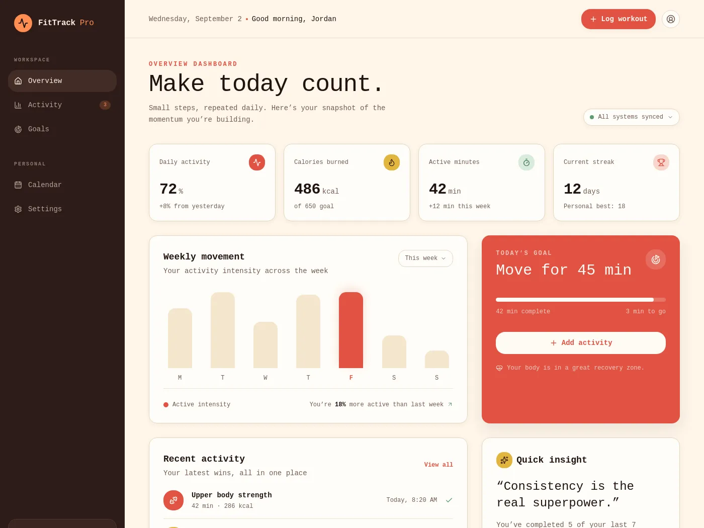 FitTrack Pro