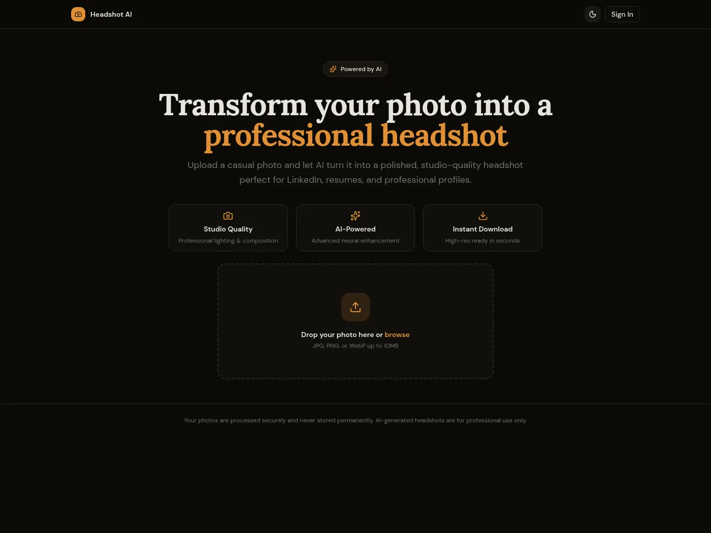 AI Headshot Maker
