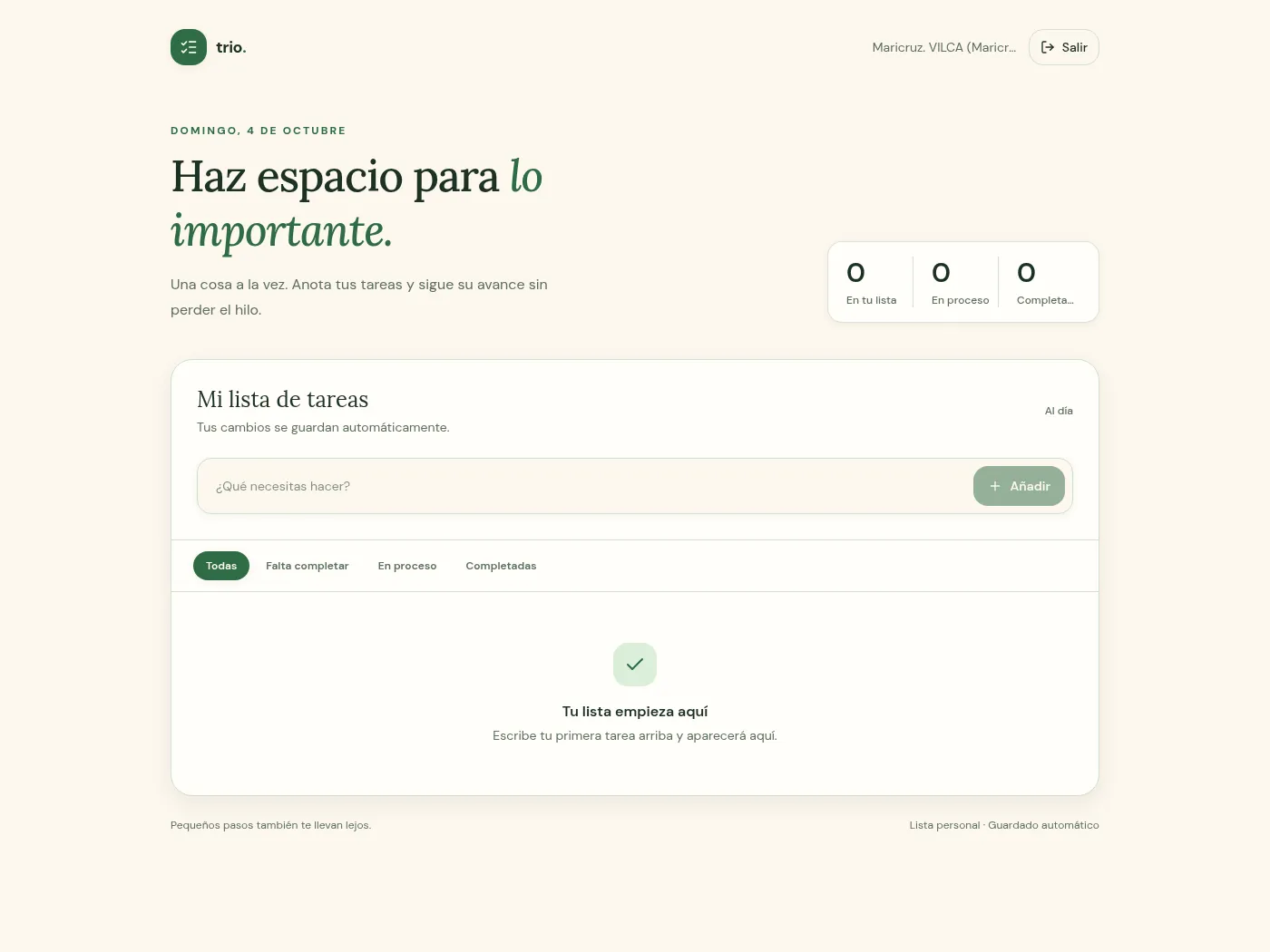 Trio Task Manager
