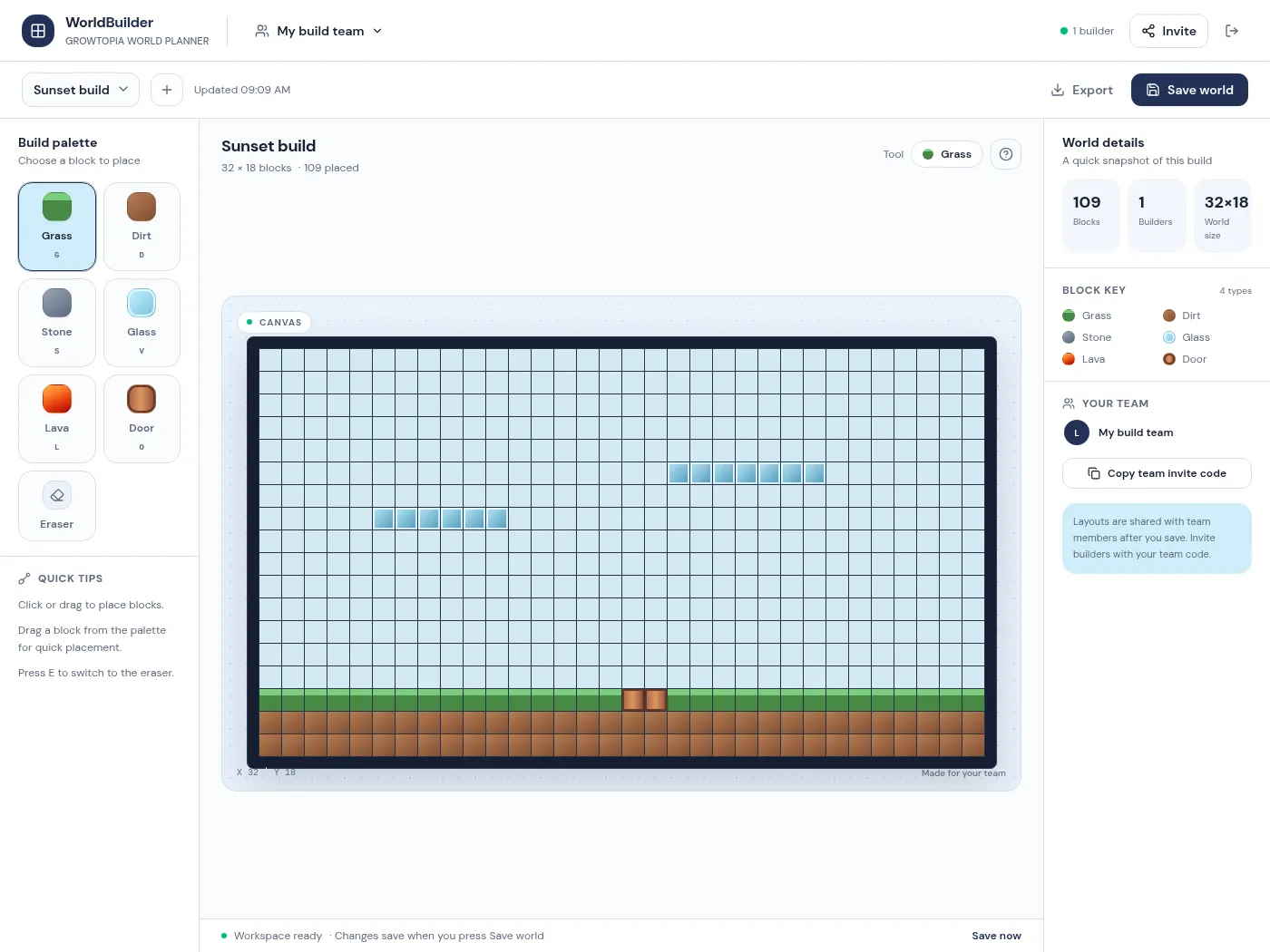 Growtopia World Builder