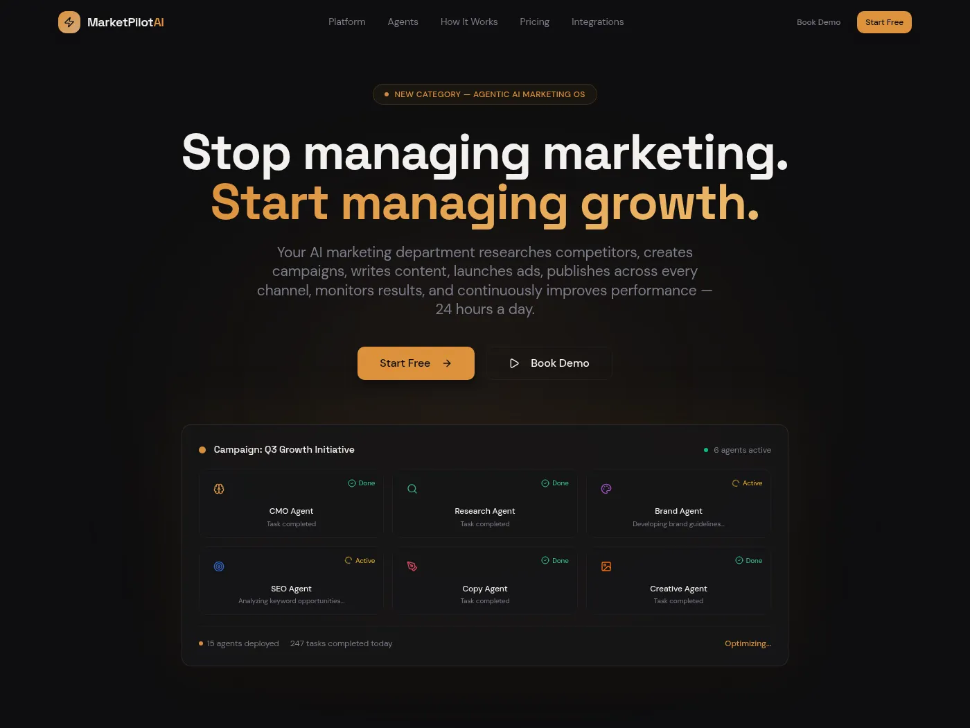 MarketPilot AI Platform