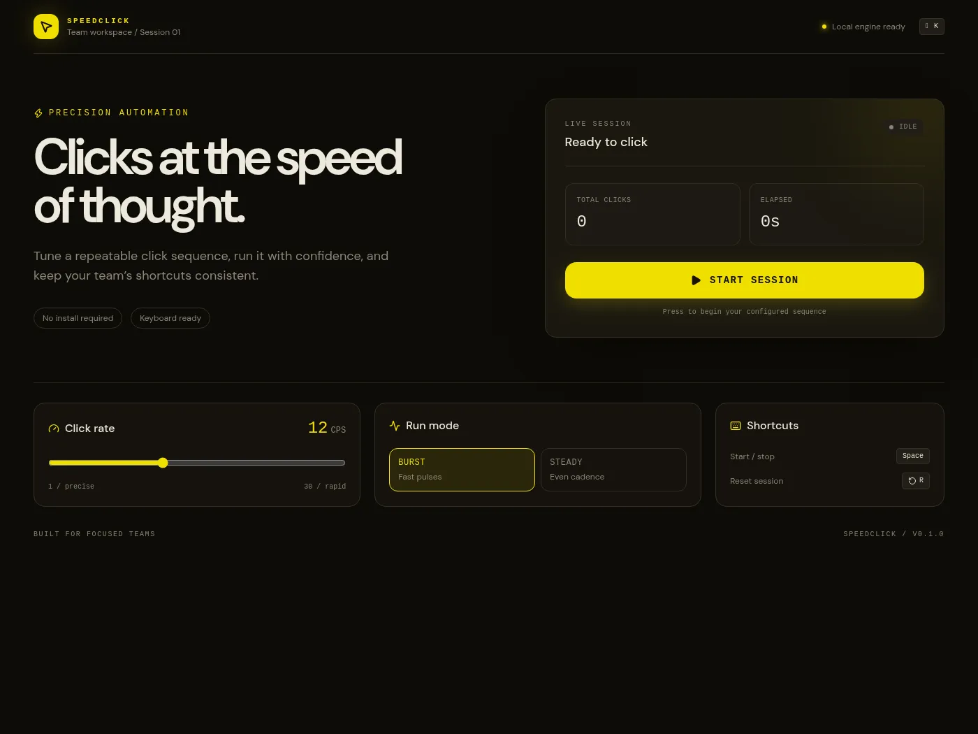 SpeedClick Autoclicker