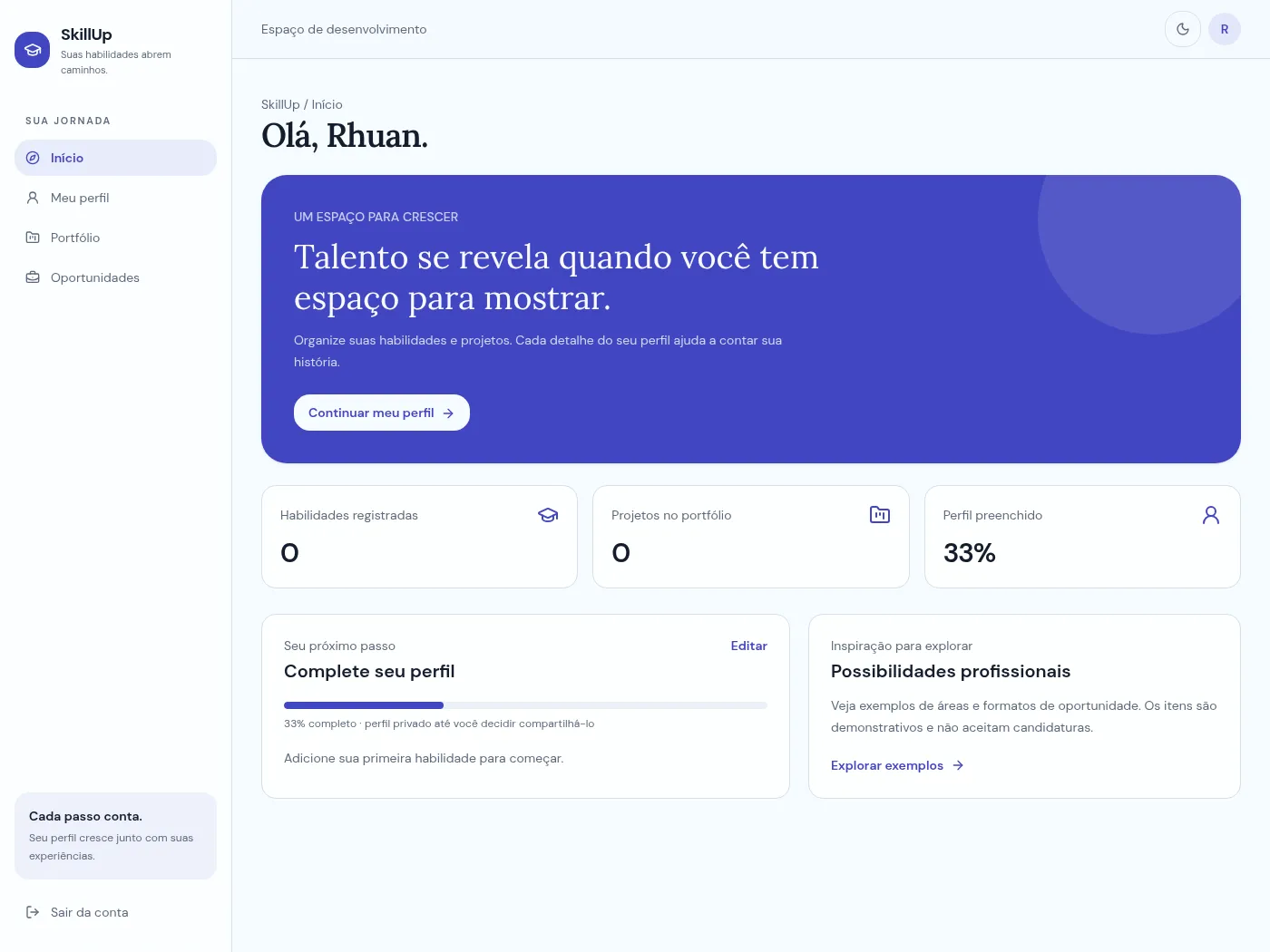 SkillUp Plataforma de Habilidades