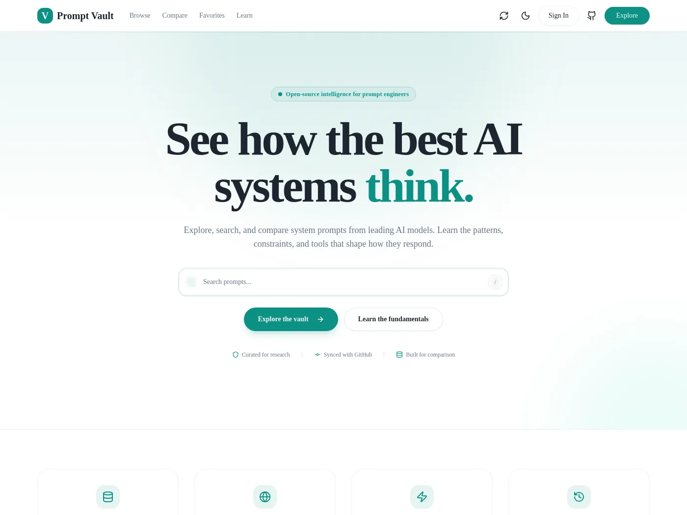 AI Prompt Vault