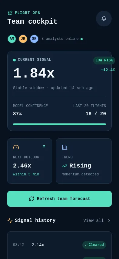 Aviator Signal Predictor