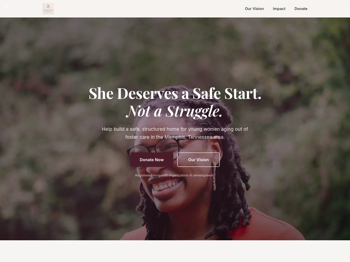 Blossom House Website