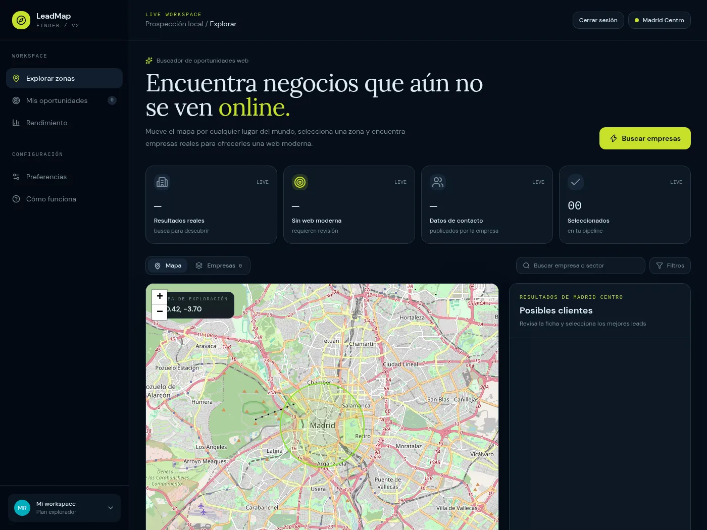 LeadMap Finder