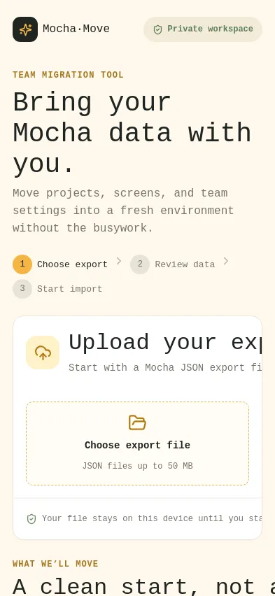 Mocha Importer