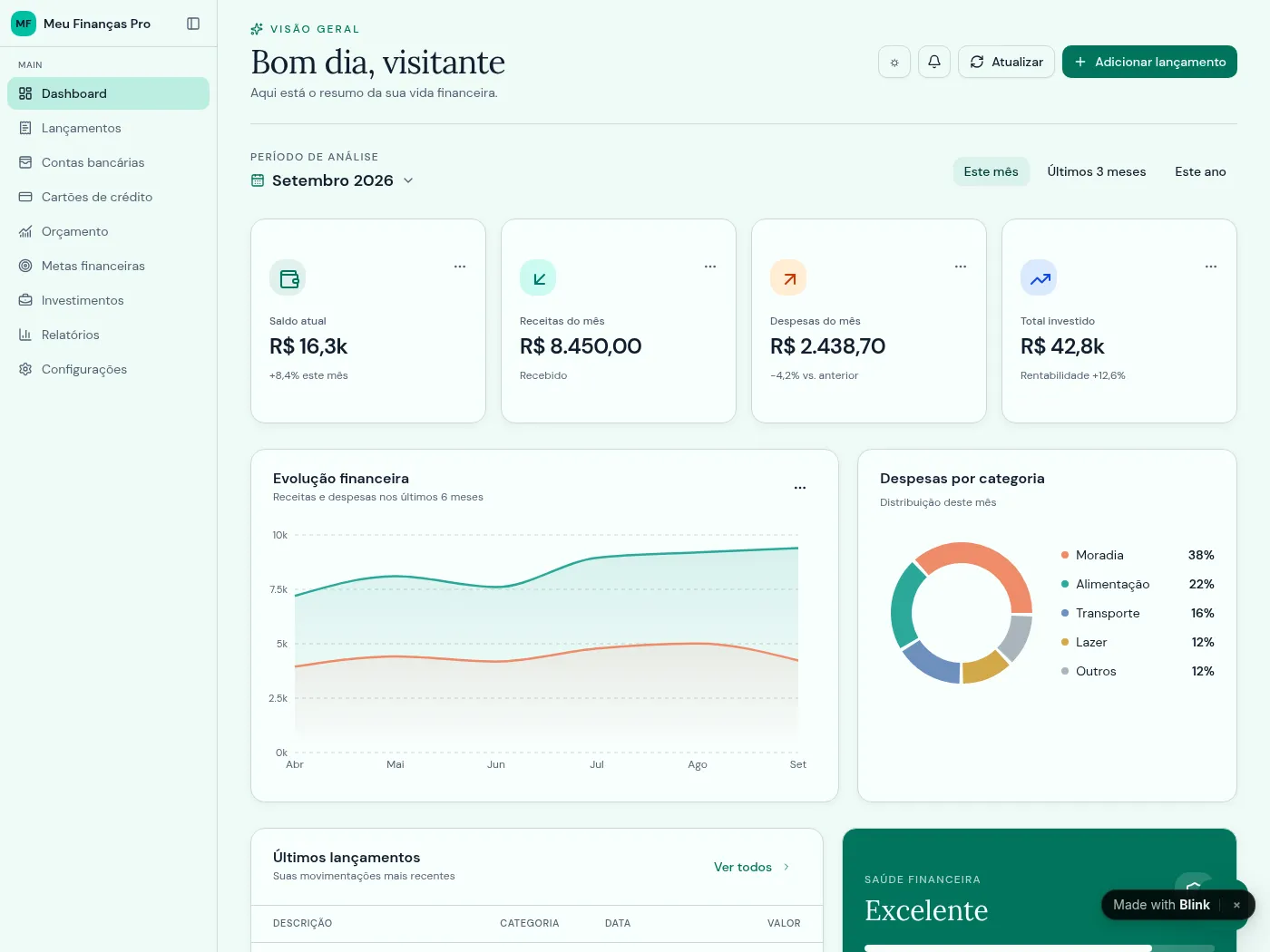 Meu Finanças Pro