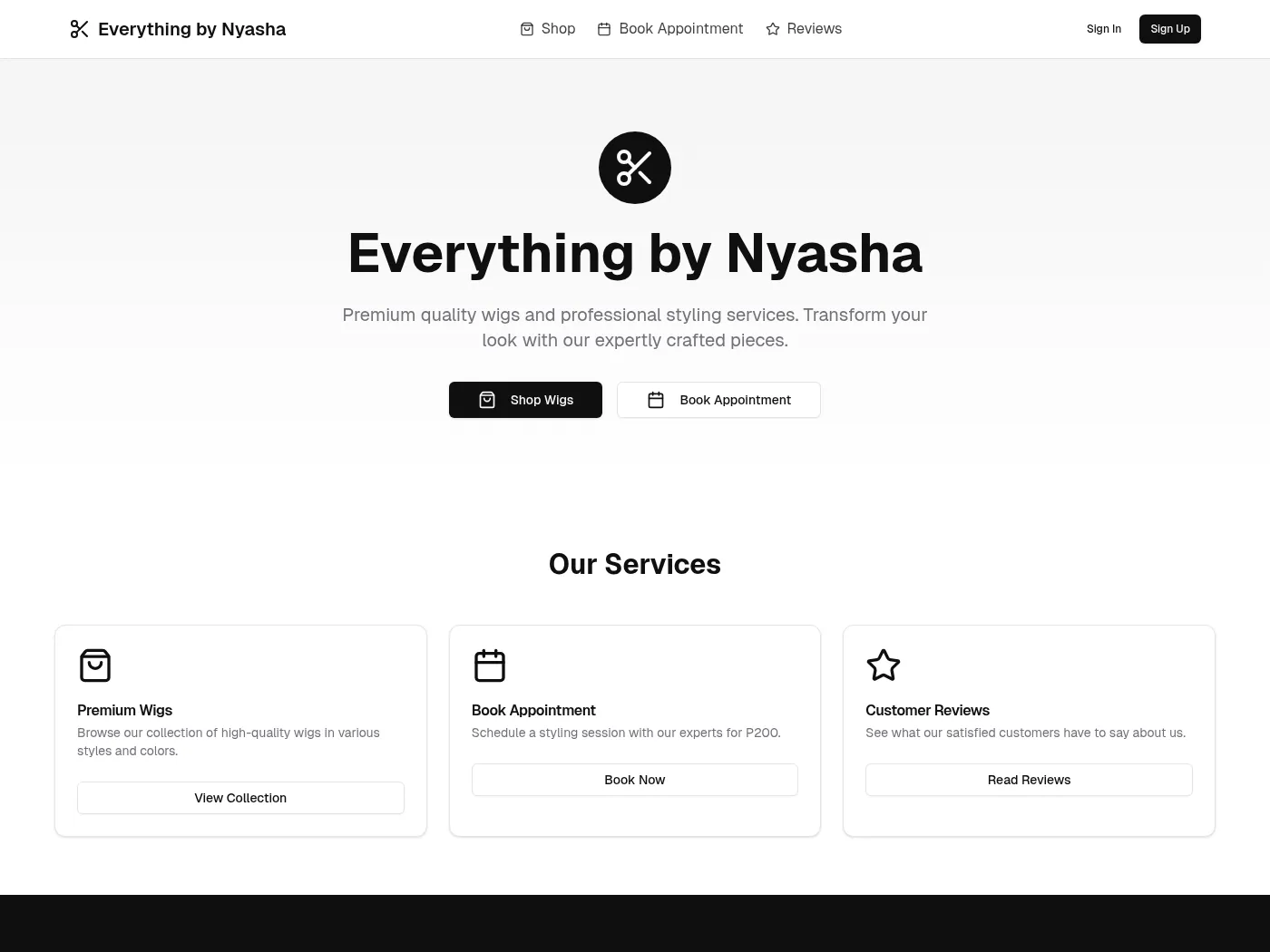 Everything by Nyasha