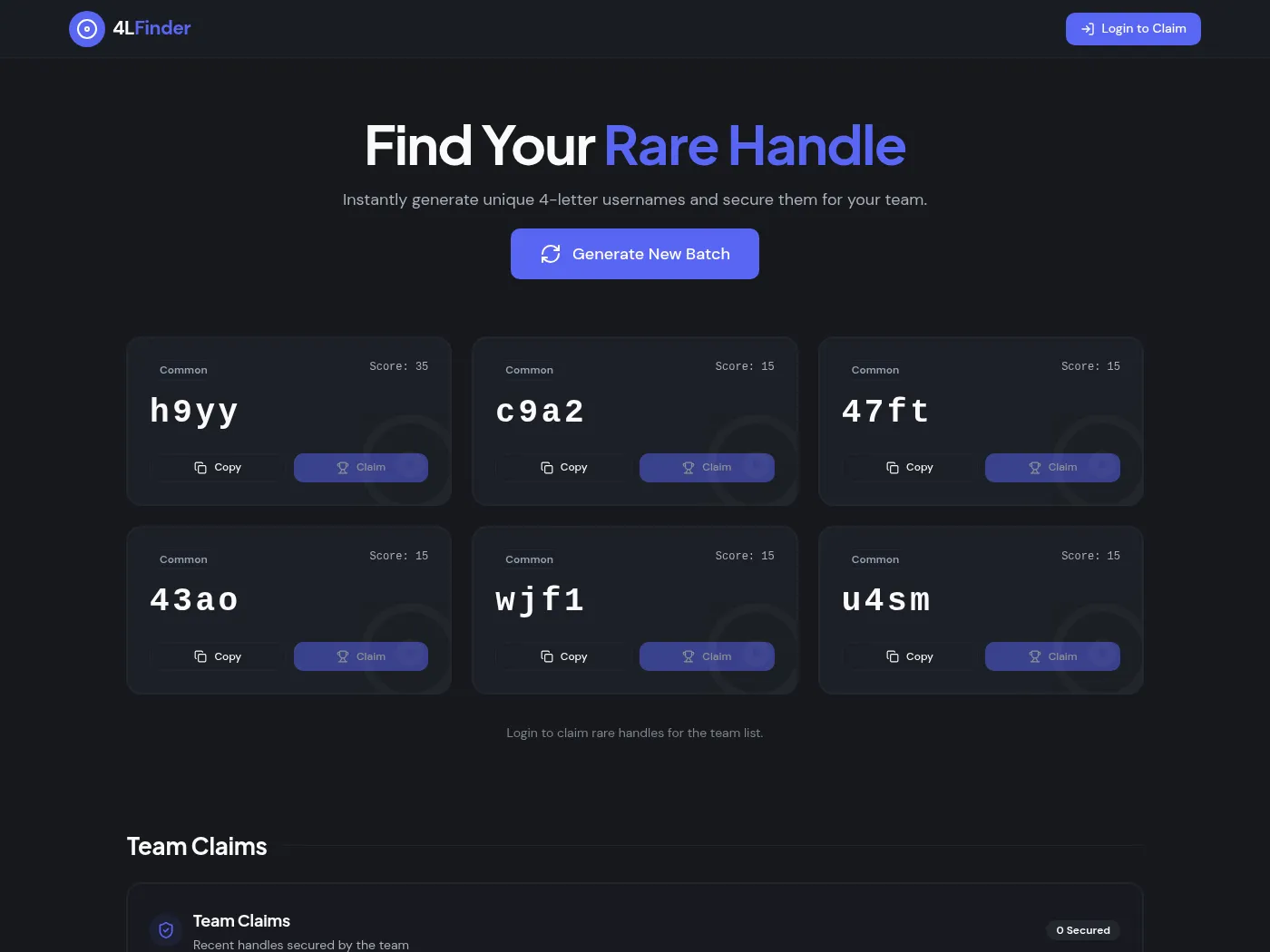 Discord 4L Finder