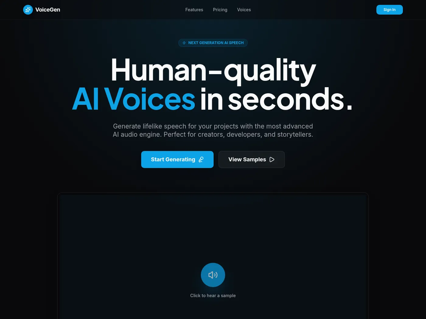 VoiceGen Studio