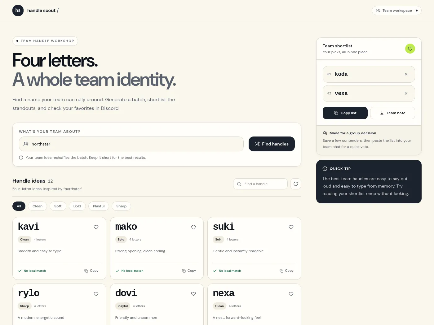 Discord Handle Finder