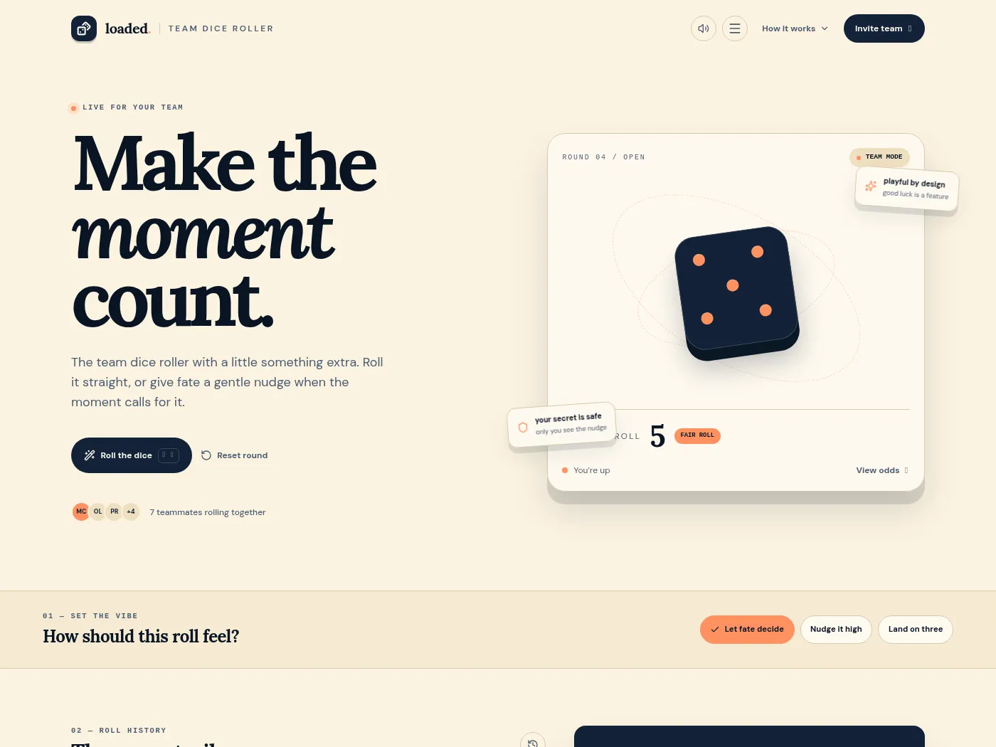 Rigged Dice Roller