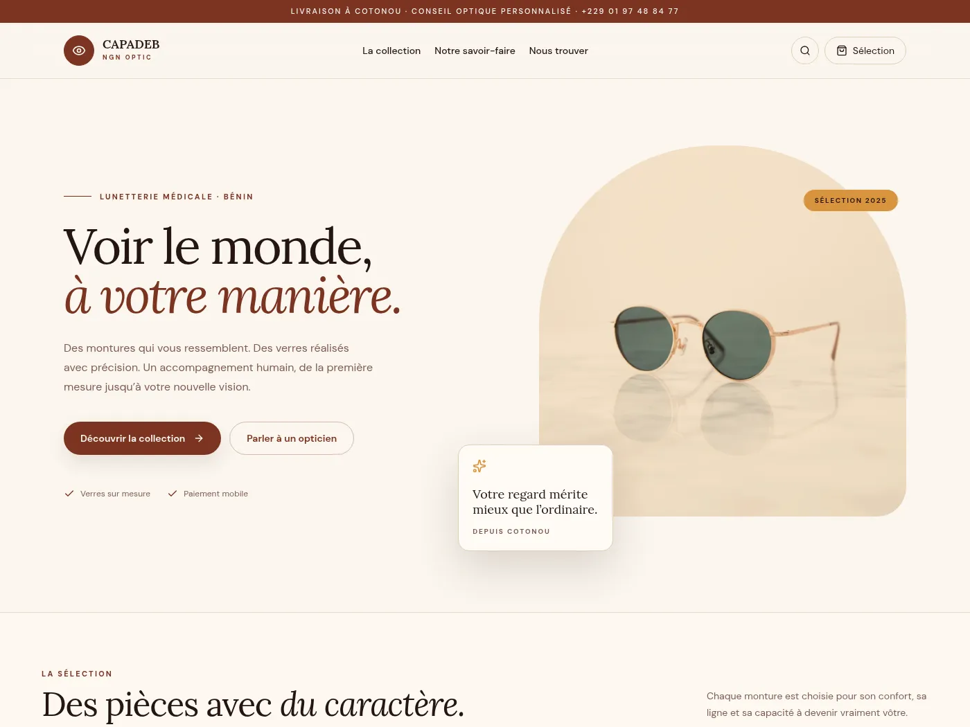 Capadeb Optic Webstore