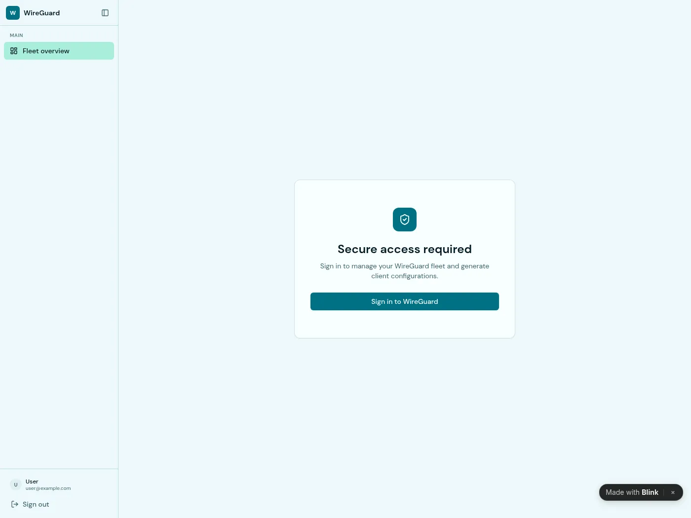 WireGuard Admin Panel