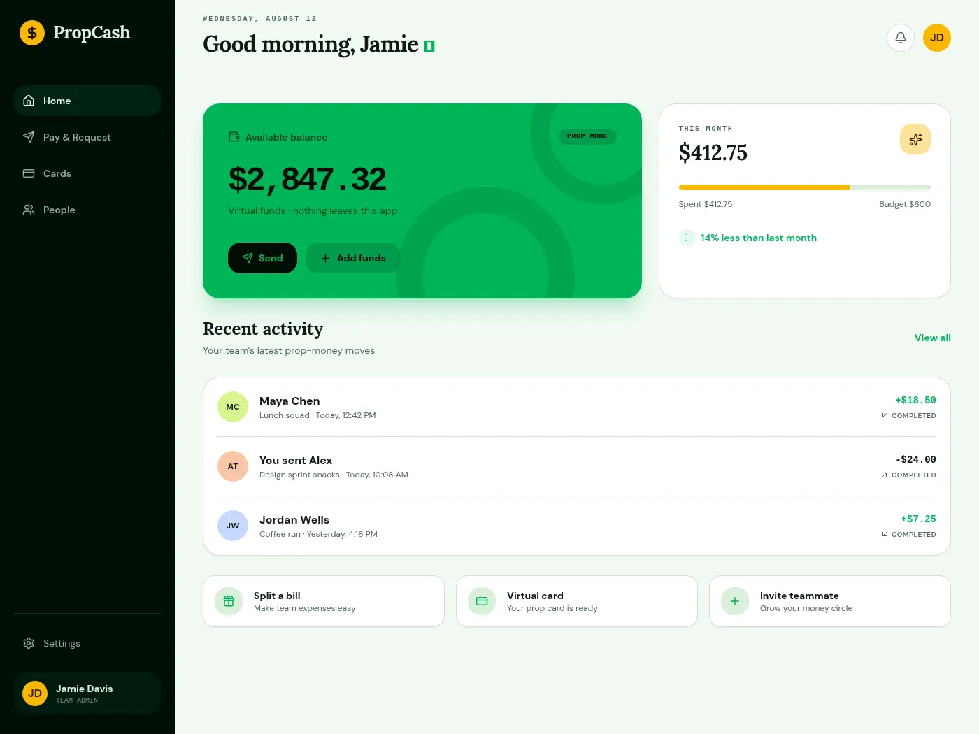 PropCash: Play Fintech App