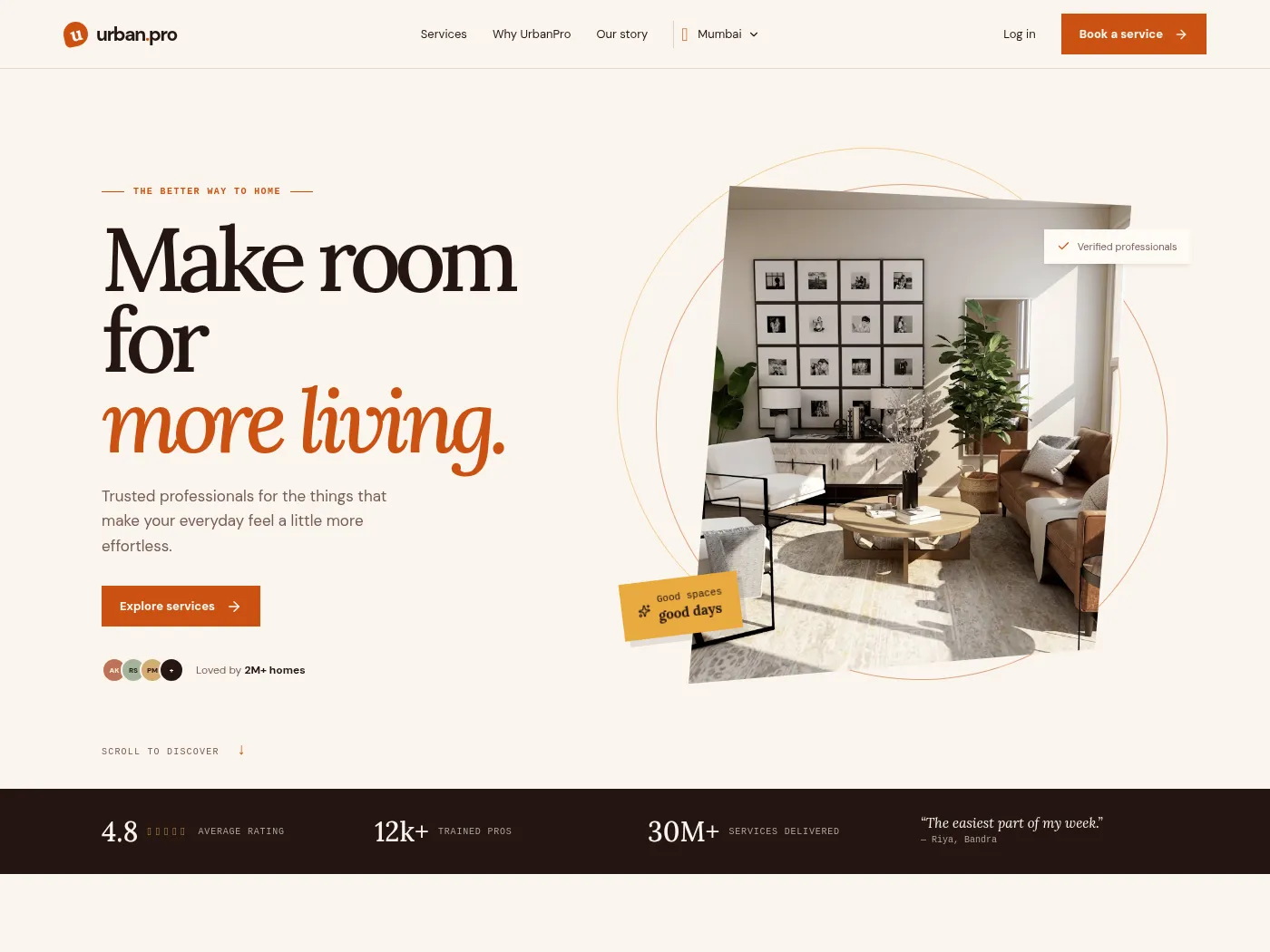 UrbanPro Animated Site