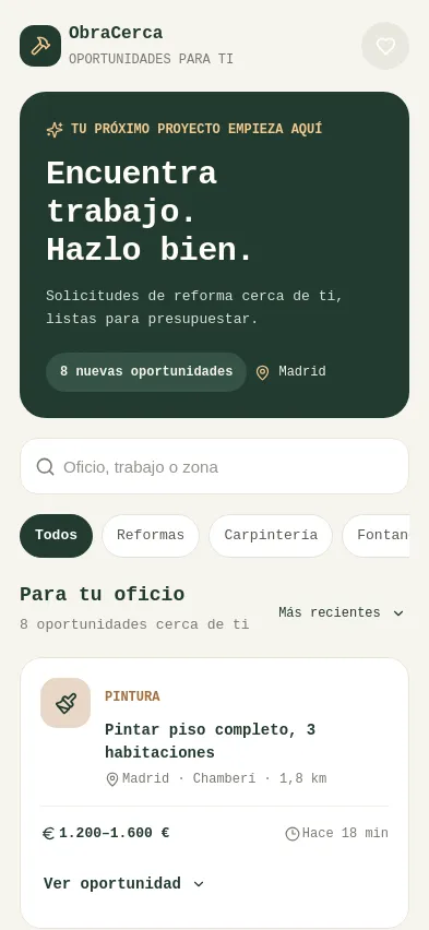 Reformas Connect App