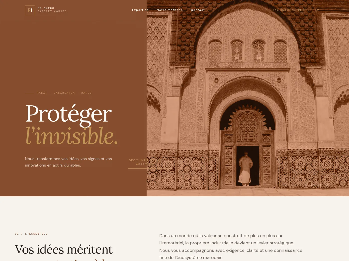 Cabinet PI Maroc Site