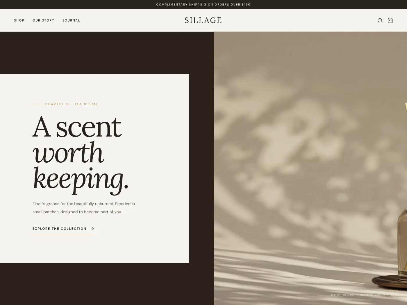 Perfume Boutique Website