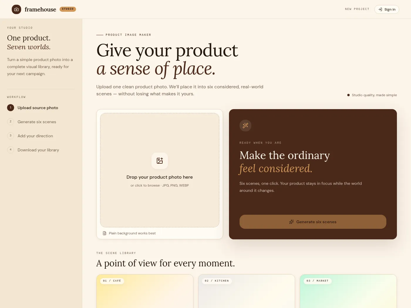 AI Lifestyle Product Shots