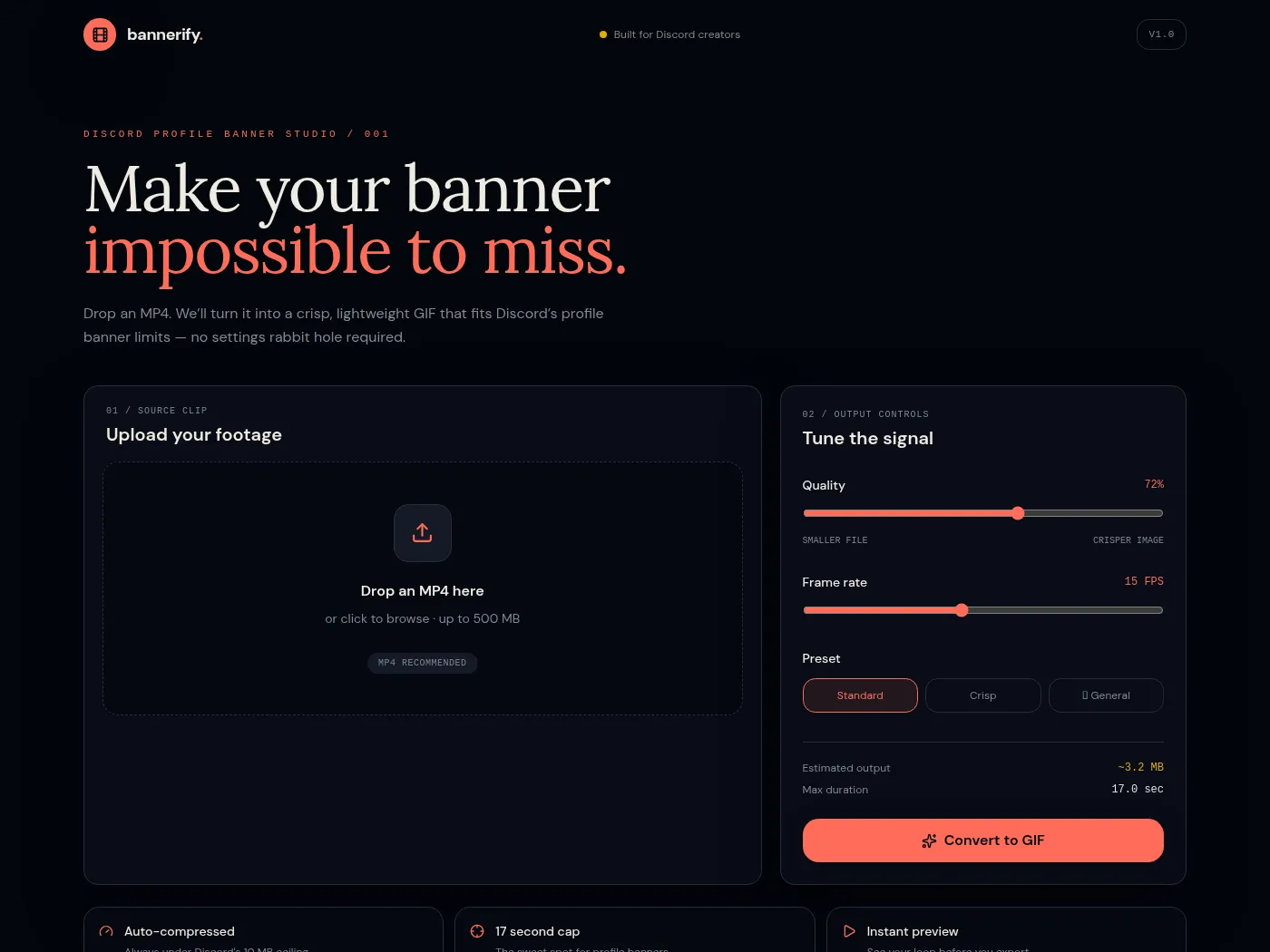 Bannerify MP4 Converter