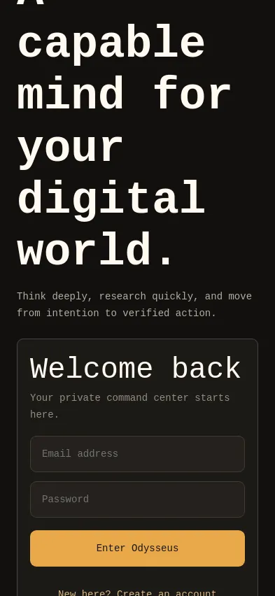 Odysseus AI Agent Platform