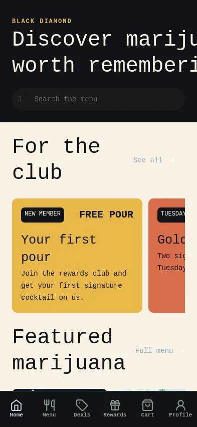 Mamajuana Rewards App