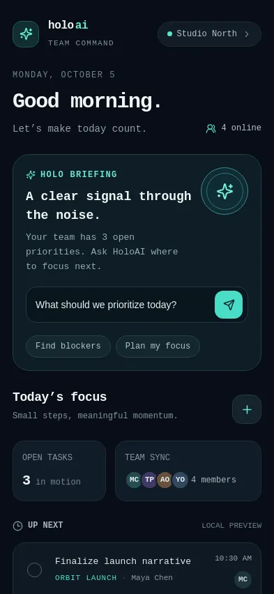 HoloAI Assistant