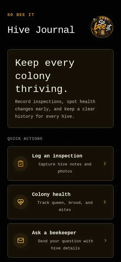 BeeKeeper Mobile Logger