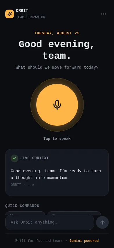 Gemini Voice Companion