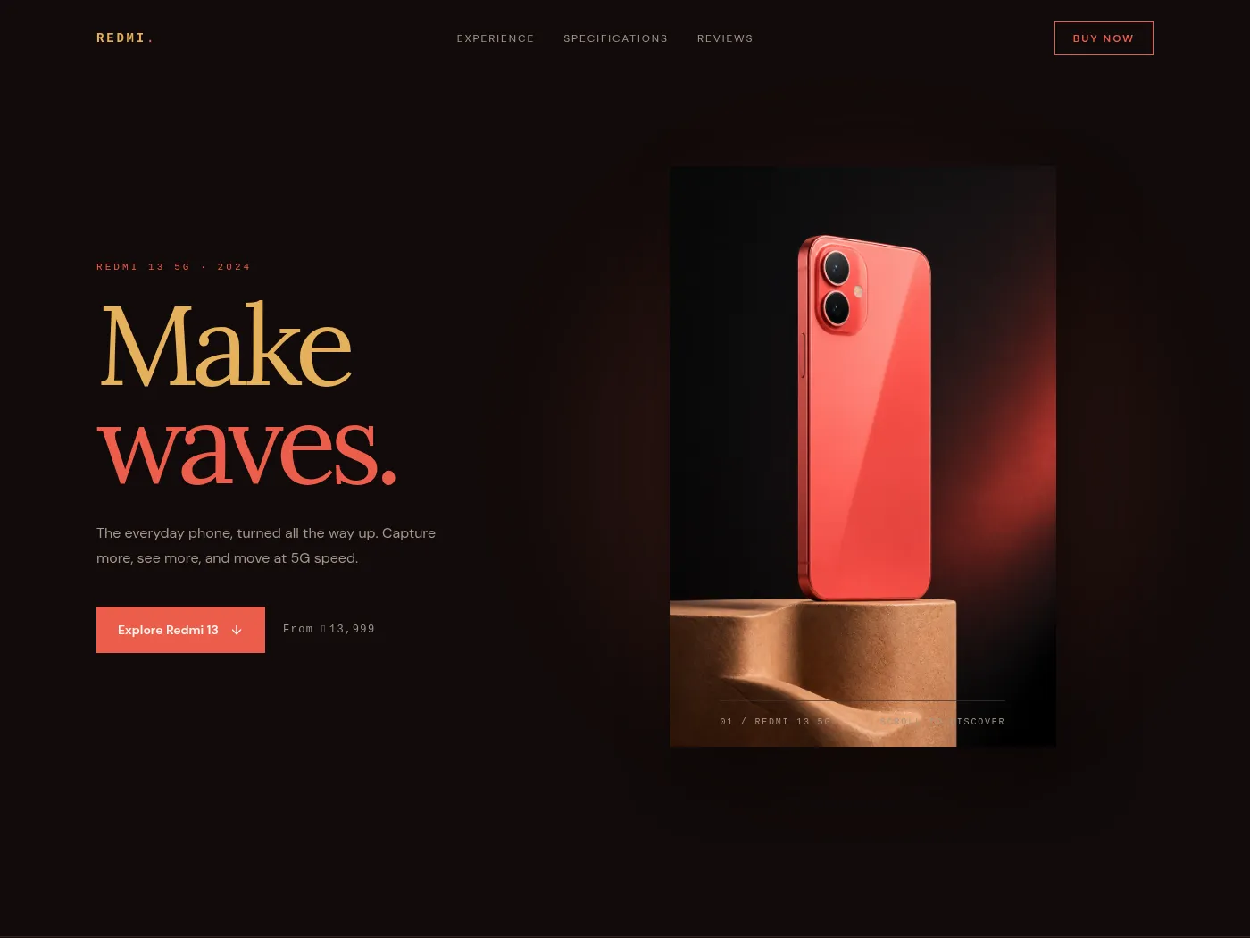 Redmi 13 5G Showcase