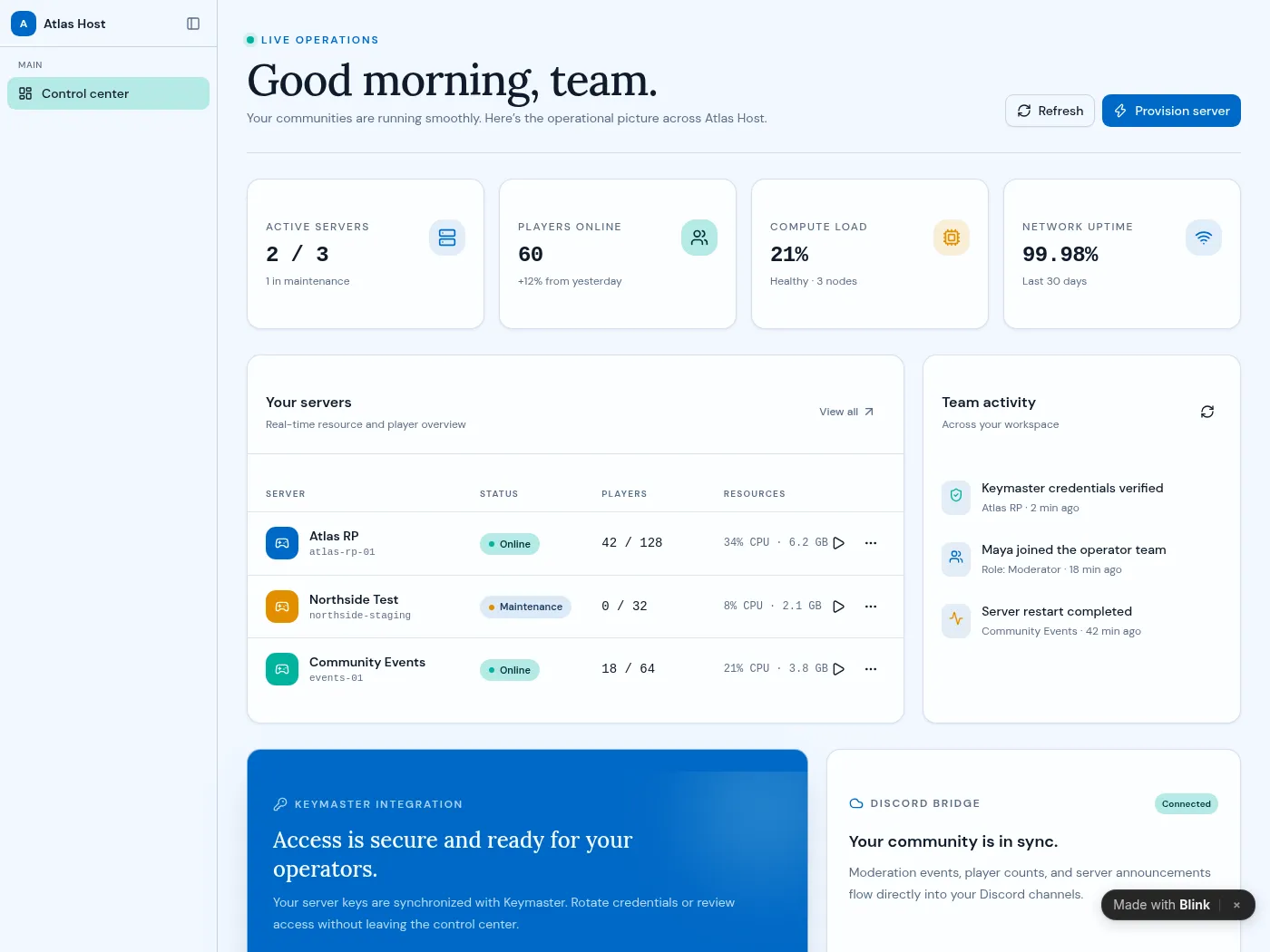 FiveM Host Control Suite