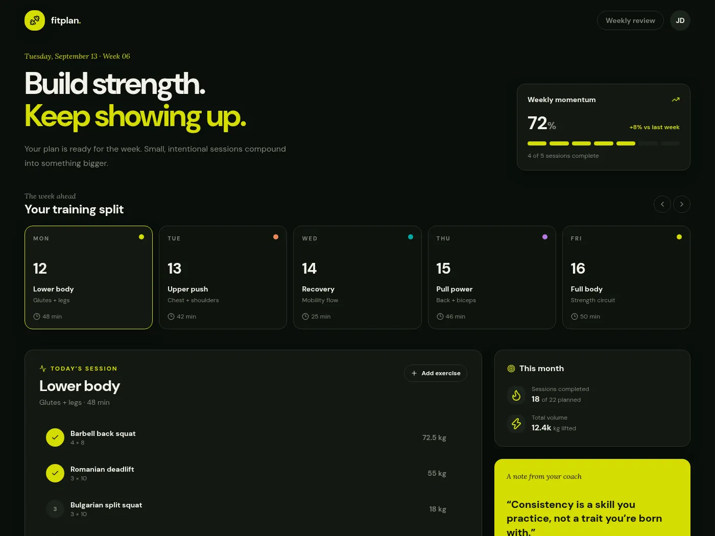 FitPlan Pro