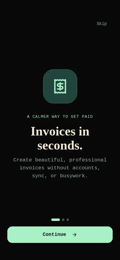 InvoicePro Mobile
