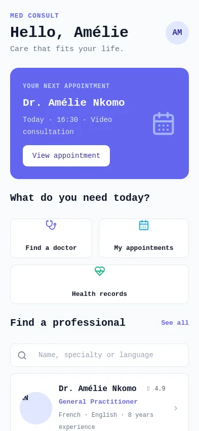 Seguindo Style Guide App
