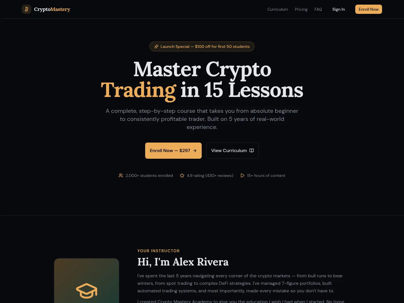 Crypto Mastery Academy