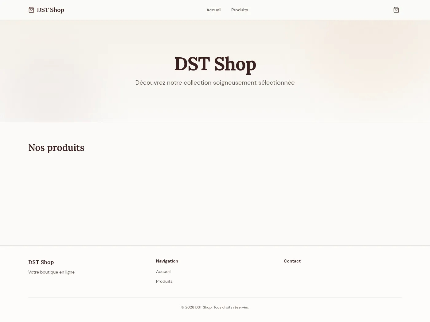 DST Shop Online Store