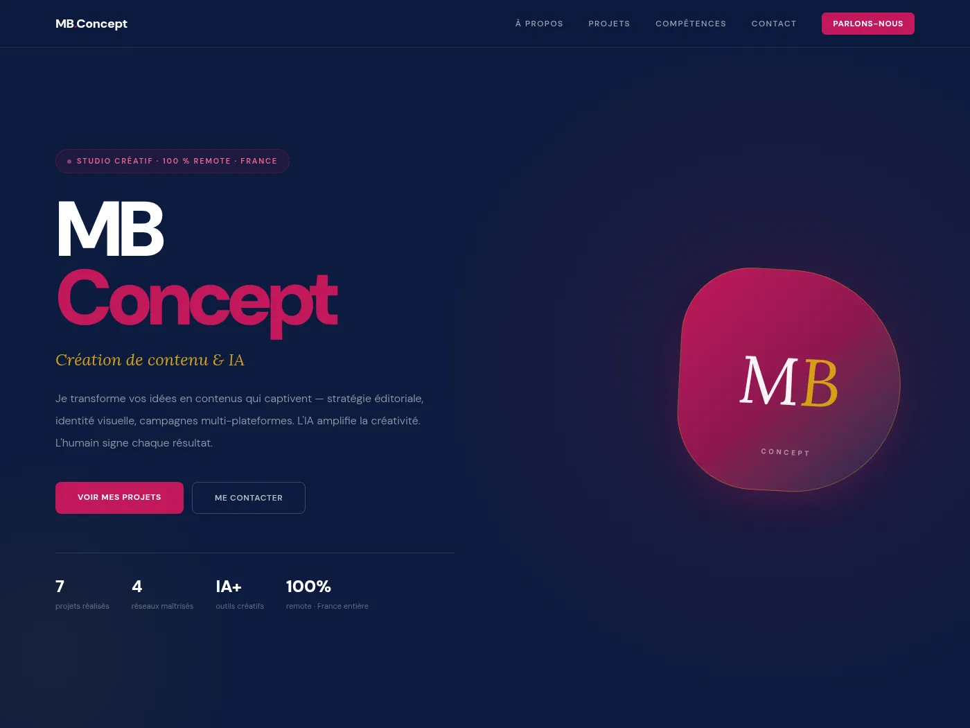 MB Concept Portfolio