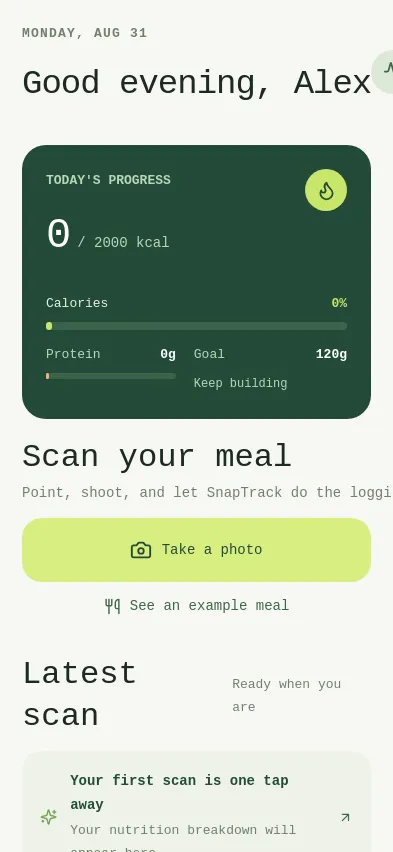 SnapTrack Nutrition