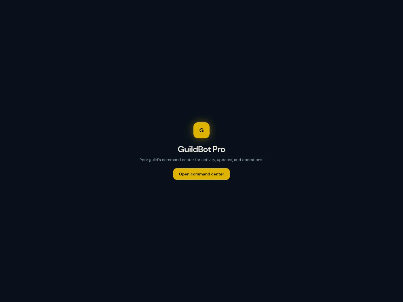 GuildBot Pro